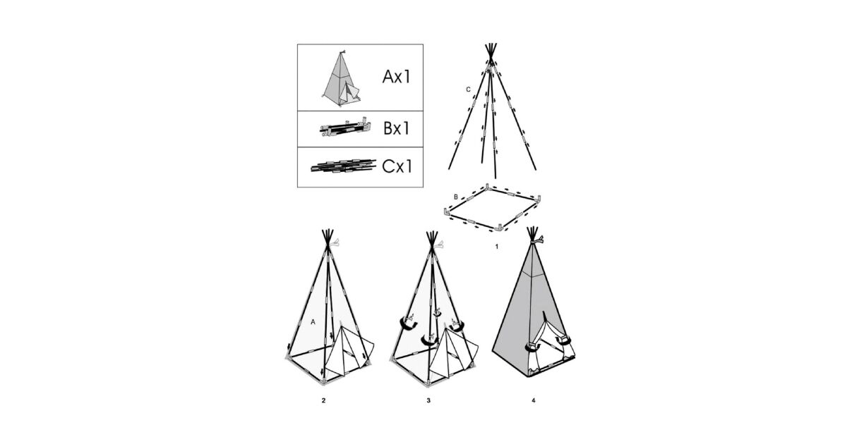 Tipi sátor, a szív wigwamja | Pepita.hu