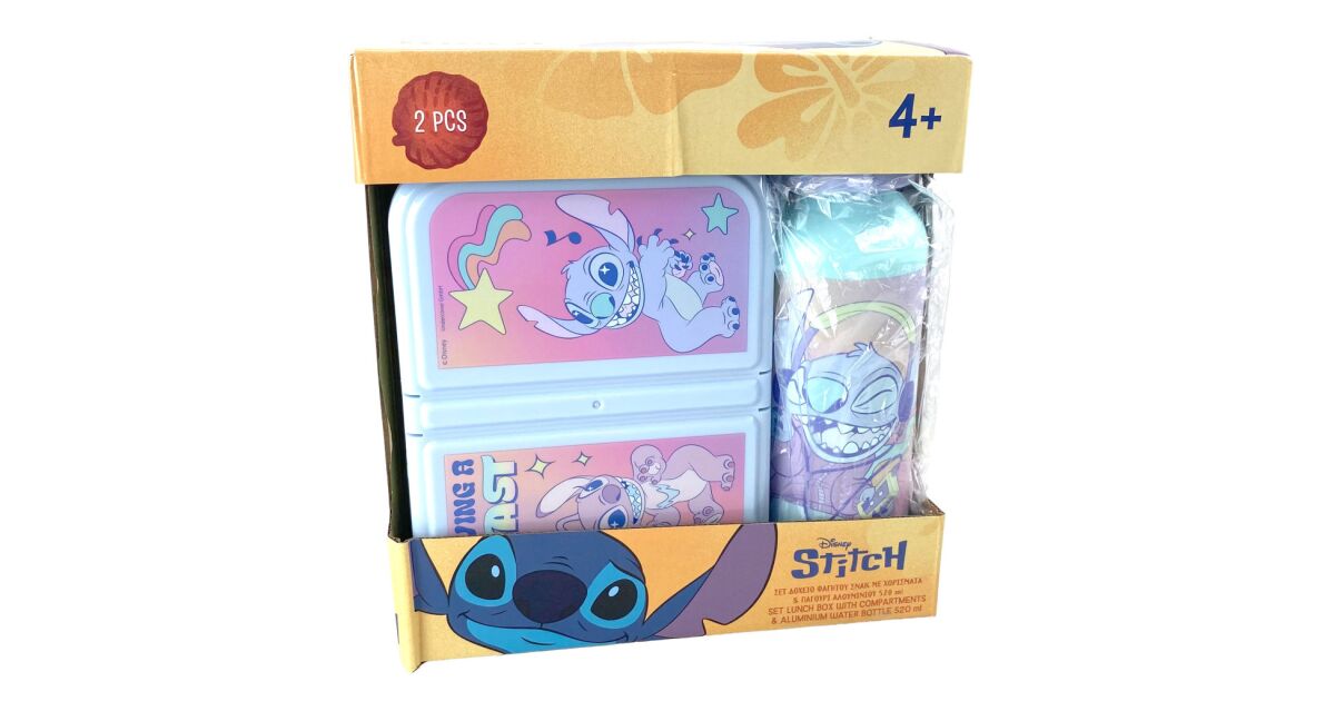 Disney Lilo a Stitch, sendvičová krabička The Star Dog Blast + sada ...