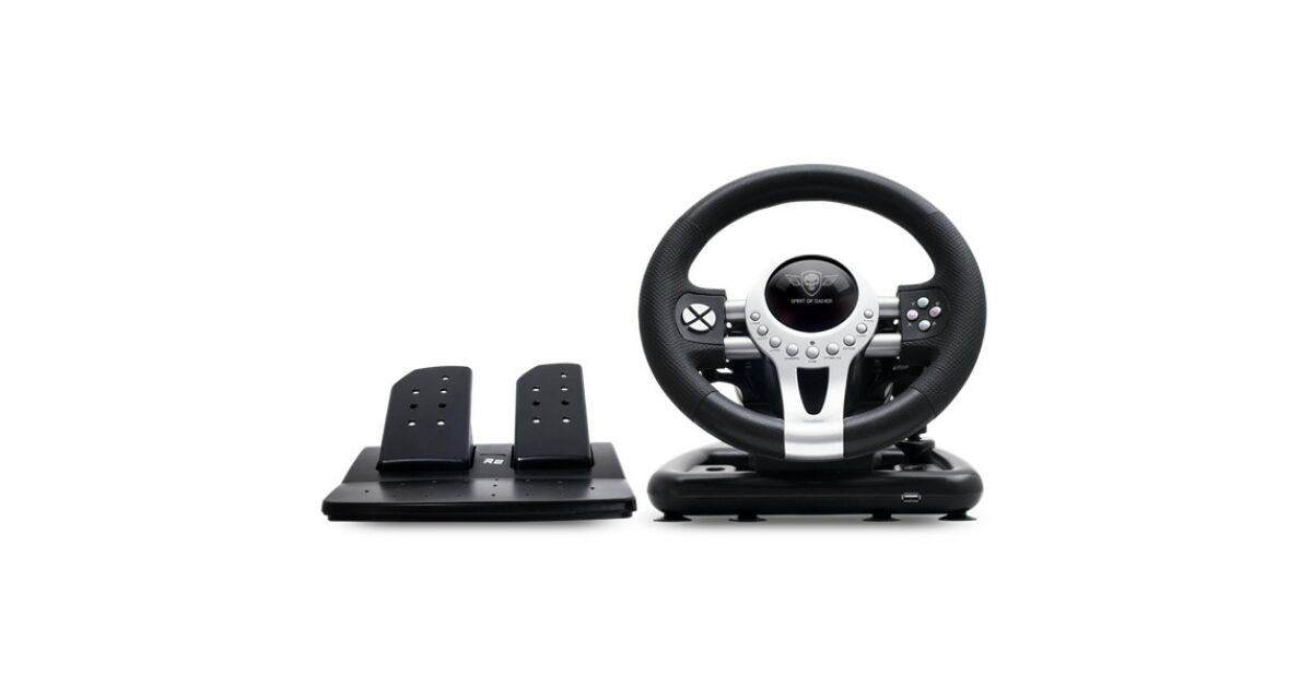 Spirit of Gamer Kormány - RACE WHEEL PRO 2, Kormány + Pedálok + Váltó ...
