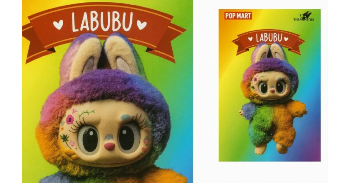 Labubu Rainbow Plus | Pepita.hu