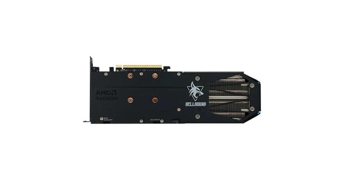 PowerColor AMD RX 9060 XT Hellhound 8GB GDDR6 - RX9060XT 8G-L/OC ...