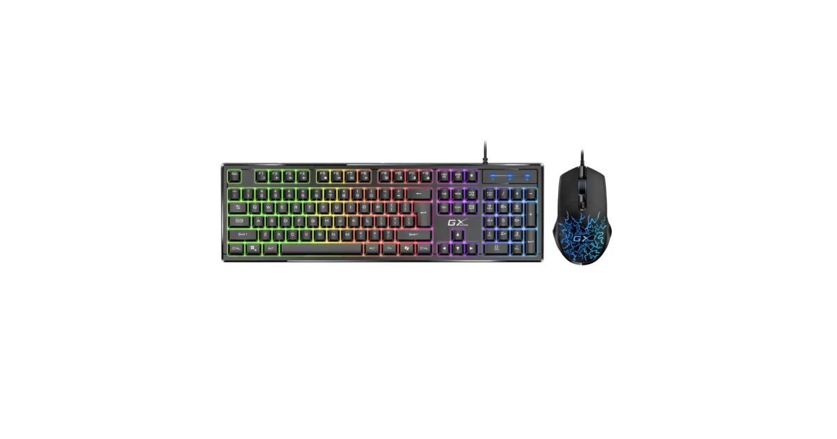 Genius Scorpion KM-GX3 Gaming RGB Copilot Keyboard Combo Black HU ...