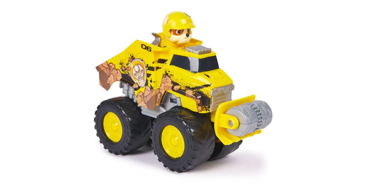 Auto mit Figur, Paw Patrol, Rescue Wheels Bulldozer, Rubble | Pepita.com
