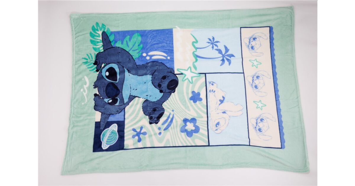 Disney Lilo és Stitch, A csillagkutya Ocean Breeze flanel takaró ...