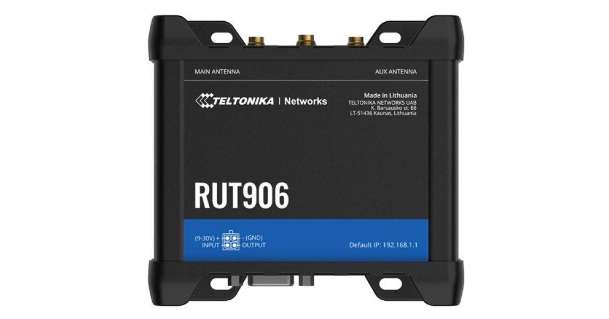 Teltonika RUT906 4G DualSIM Wireless router (RUT906000000 ...