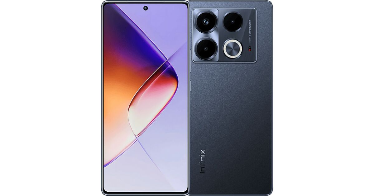 Infinix NOTE 40 DS 8/256GB, Obsidian Black + Wireless Charge Pad ...