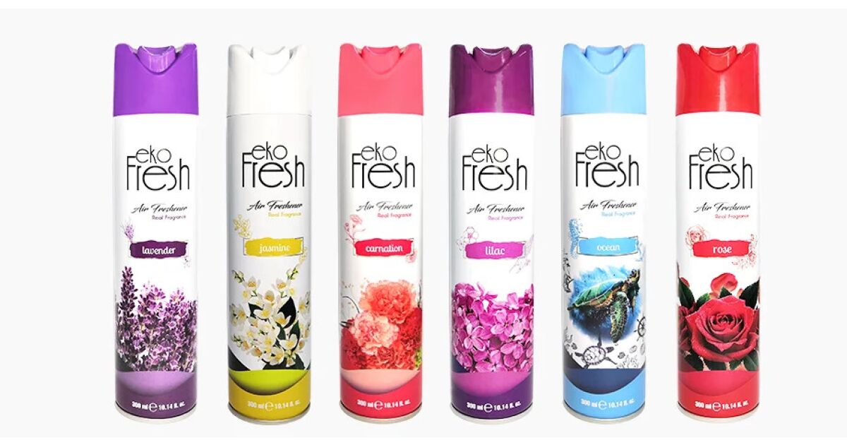 eco FRESH légfrissítő spray rózsa illattal 300 ml - ECO FRESH ROSE ...