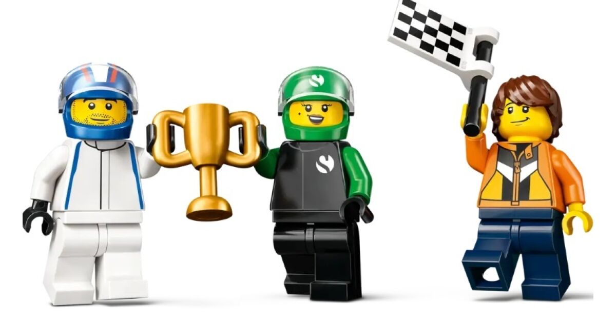 LEGO® City - Pole startowe F1® z VCARB i samochodami wyścigowymi Sauber ...