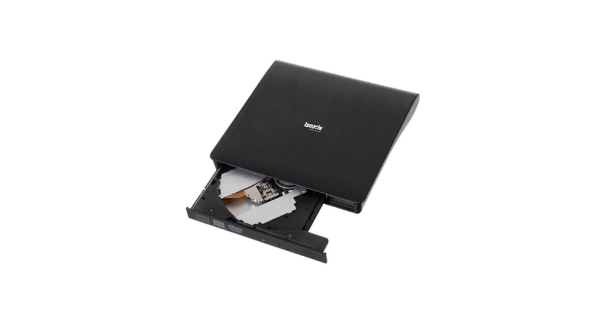 Izoxis masterator/cititor CD/DVD extern (citire-scriere CD 24x, citire ...