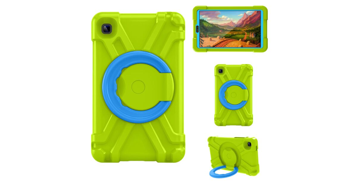 Protecție Maximă! Husă Verde Samsung Galaxy Tab A7 Lite 8.7 - blindată ...