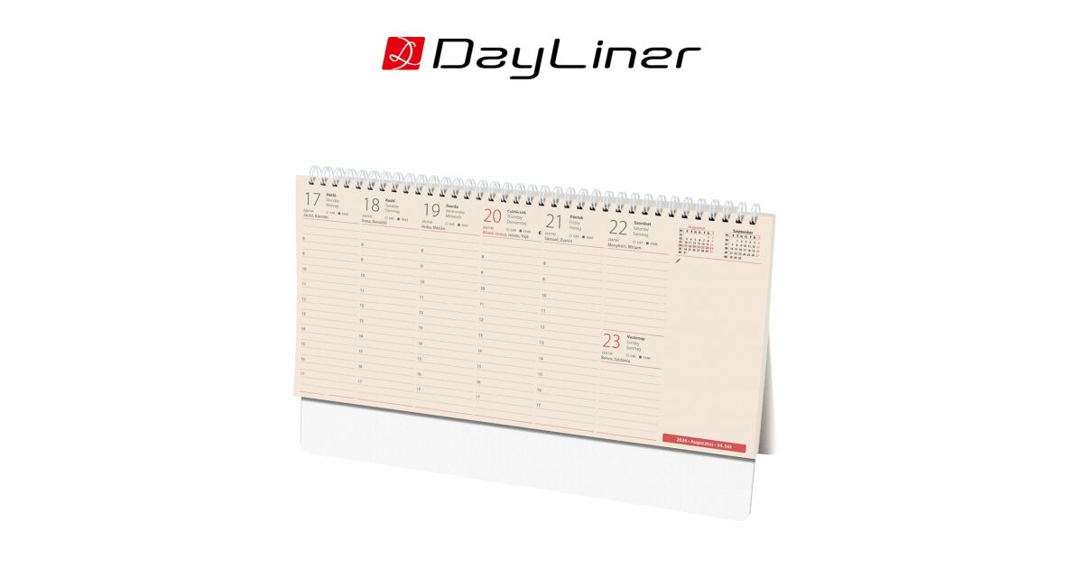 Dayliner asztali naptár Kódex álló 2026 | Pepita.hu