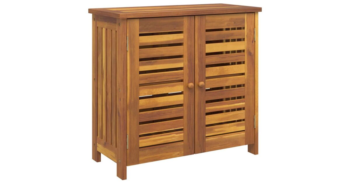 Dulap de grădină cu depozitare și ușă Maro 75 x 35 x 70cm | Pepita.com