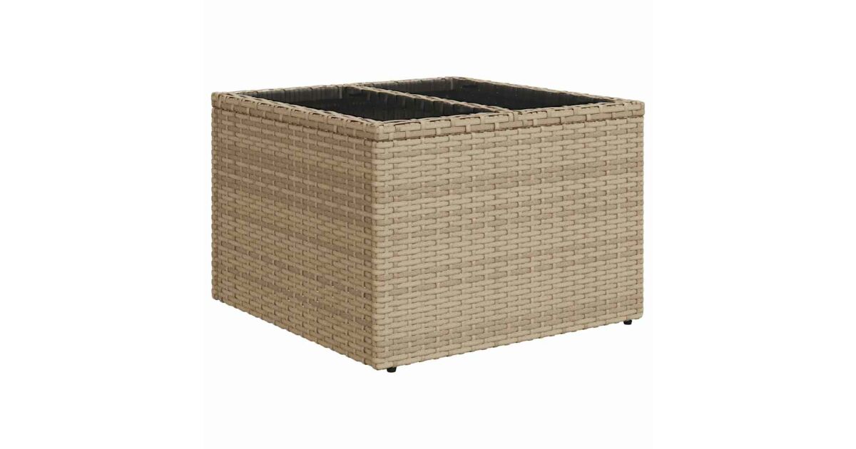 Set canapea de grădină 9 buc bej și crem 287 x 177 x 85 cm | Pepita.com