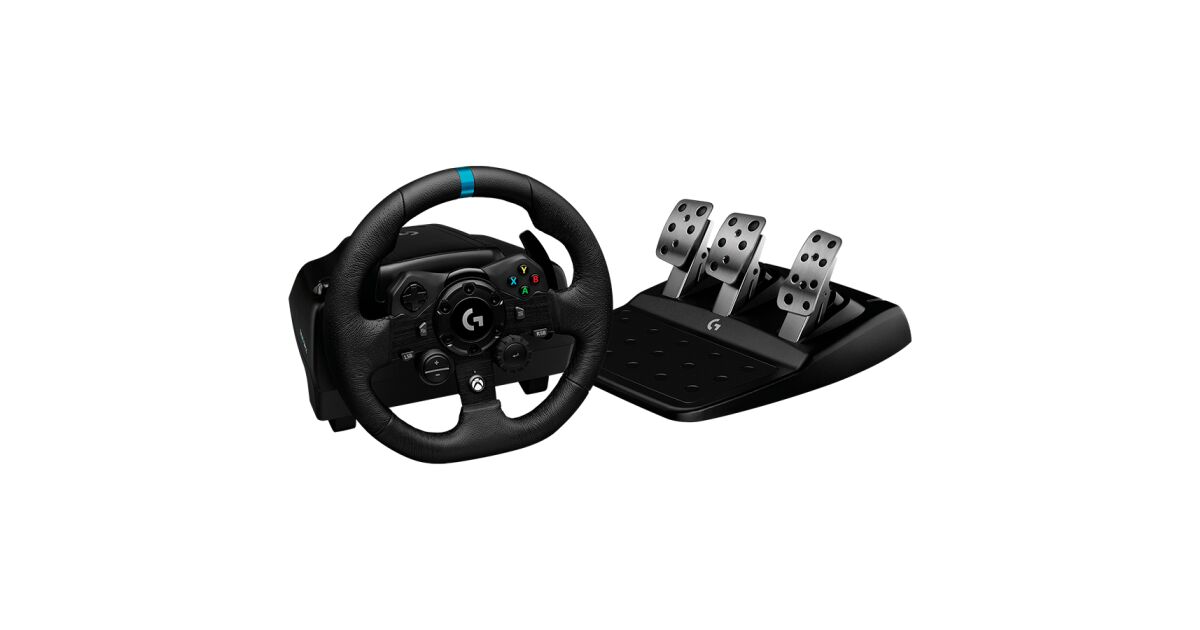 Logitech G923 SE Versenykormány + Pedál + Váltó - Fekete (PS4 / PS5 ...