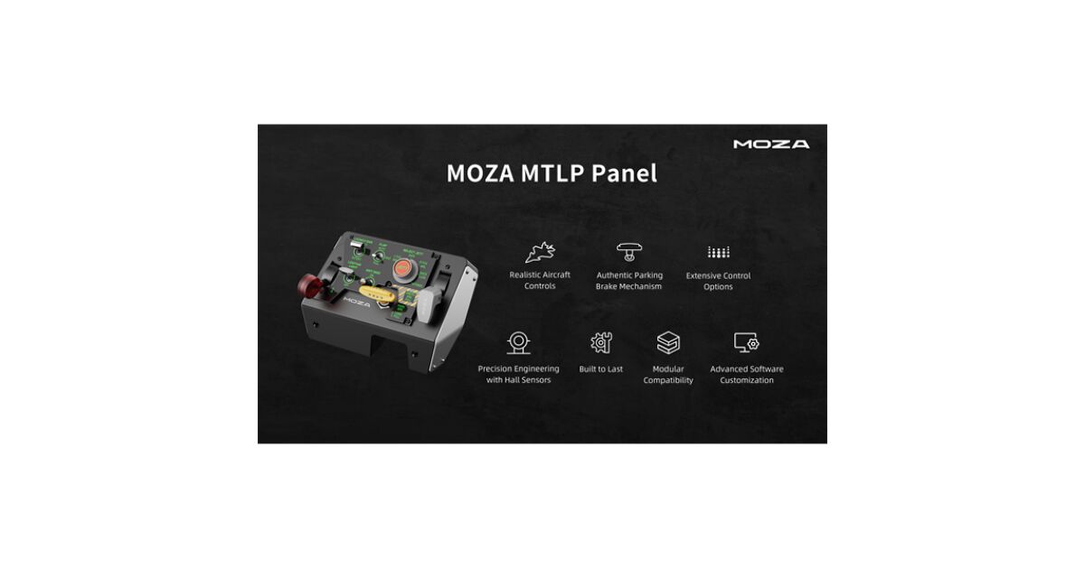 Moza Racing MTLP Panel | Pepita.hu
