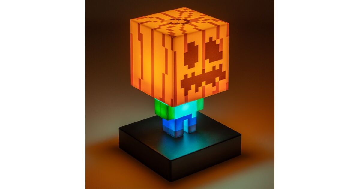 Ikona lampy Minecraft Zombie Jack O' Lantern | Pepita.com