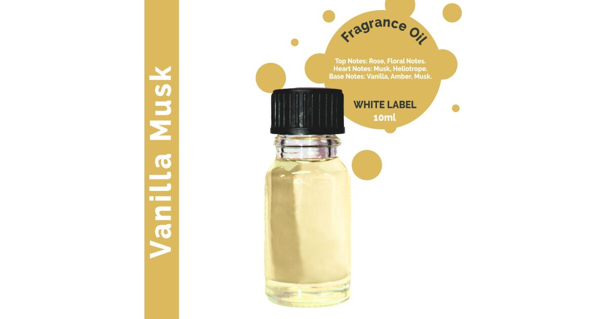 10 ml Ulei de parfum cu vanilie și mosc - FĂRĂ ETICHETĂ | Pepita.com