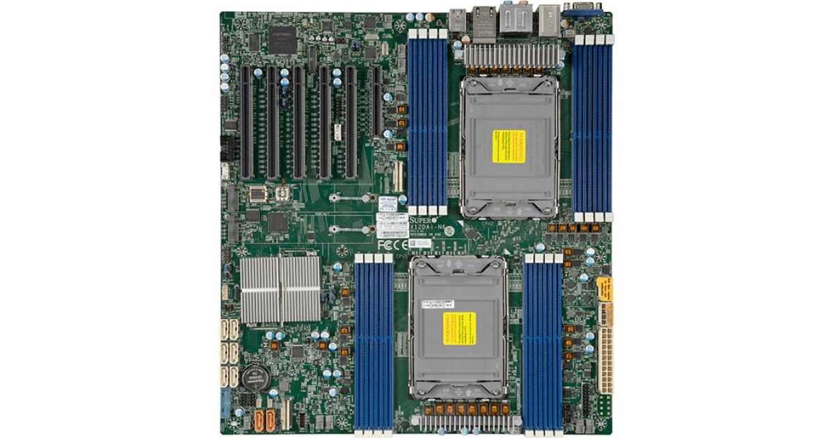 Supermicro MBD-X12DAI-N6-B X12DAi-N6 E-ATX DP Workstation Motherboard ...
