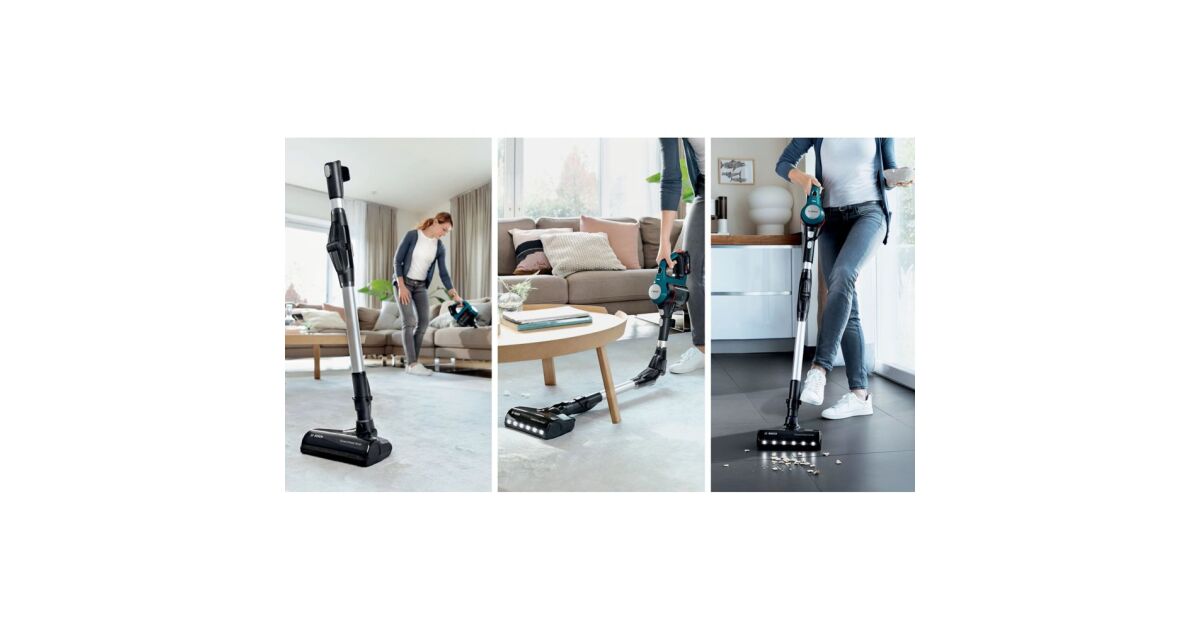 Aspirator vertical Bosch BSS71125AH 2 în 1, portabil și mătură ...