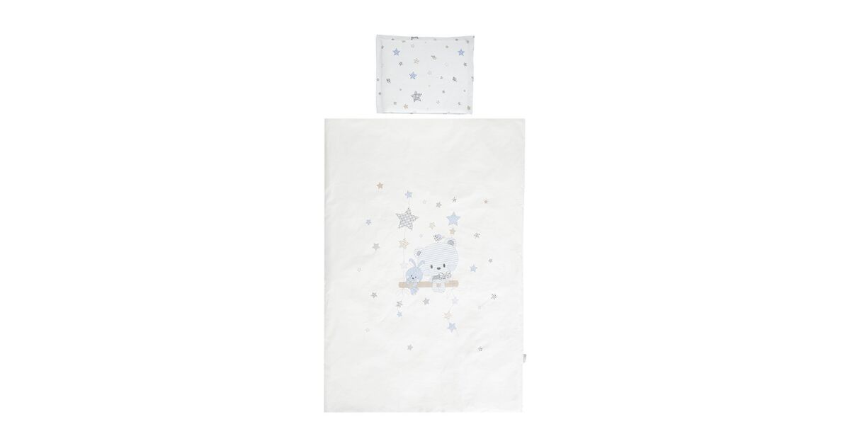Lorelli 3 részes ágynemű garnitúra - Bear with Swing Blue | Pepita.hu