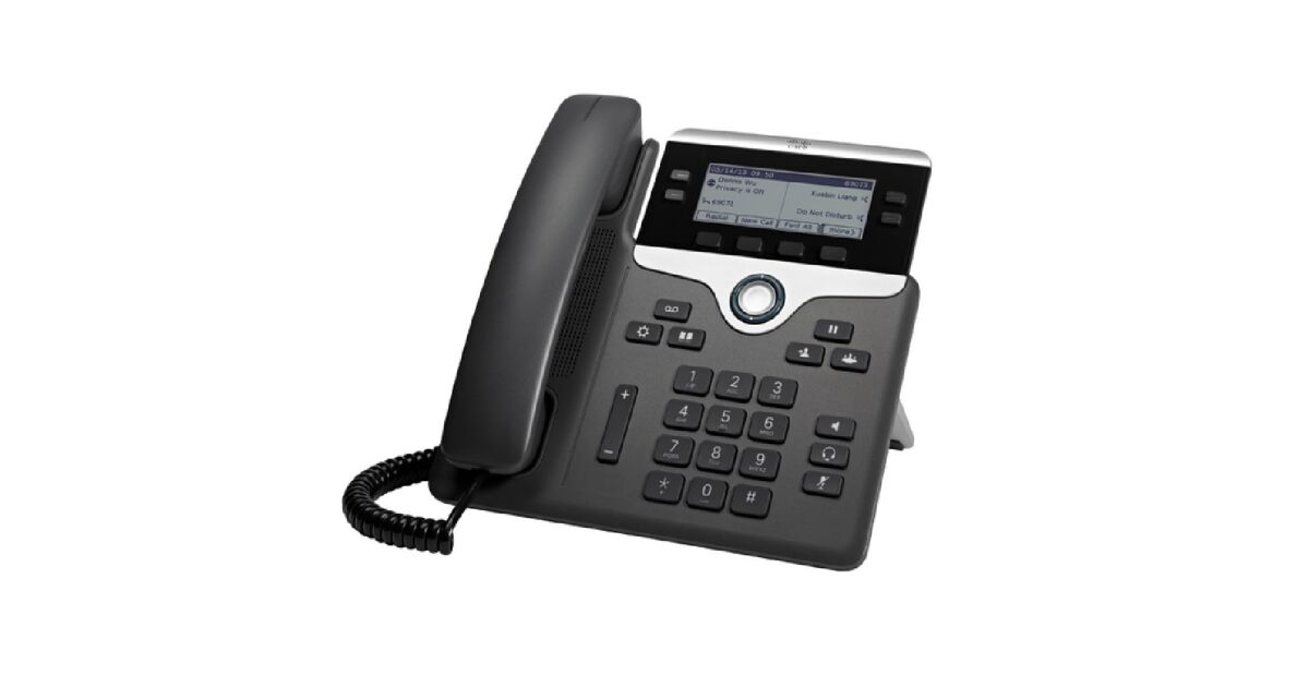 Cisco IP Phone 7841 Asztali telefon - Fekete (CP-7841-K9=) | Pepita.hu