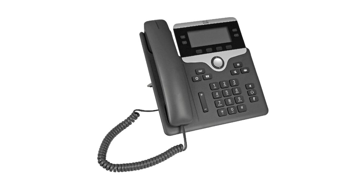 Cisco IP Phone 7841 Asztali telefon - Fekete (CP-7841-K9=) | Pepita.hu