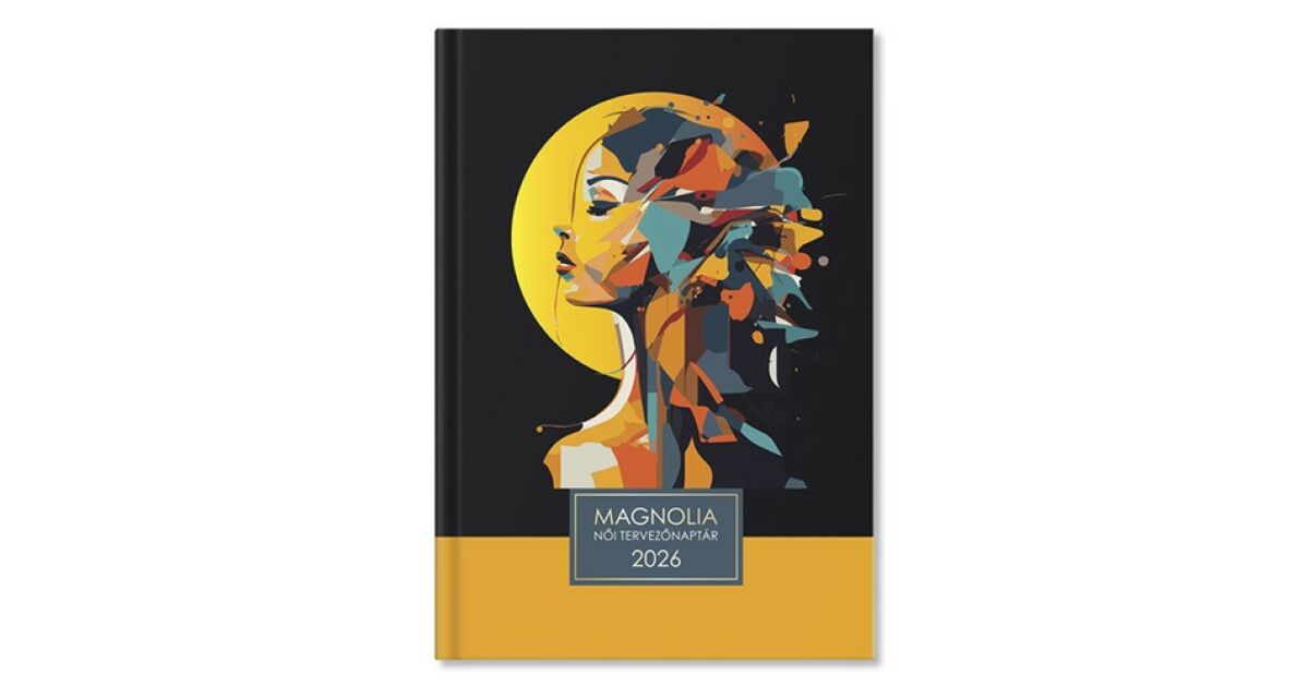 Agenda zilnică Menstrual Magnolia Face 2026 B6 pentru femei | Pepita.com