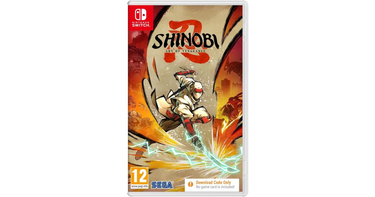 SHINOBI: Art of Vengeance, Nintendo Switch, Konzol játékszoftver ...