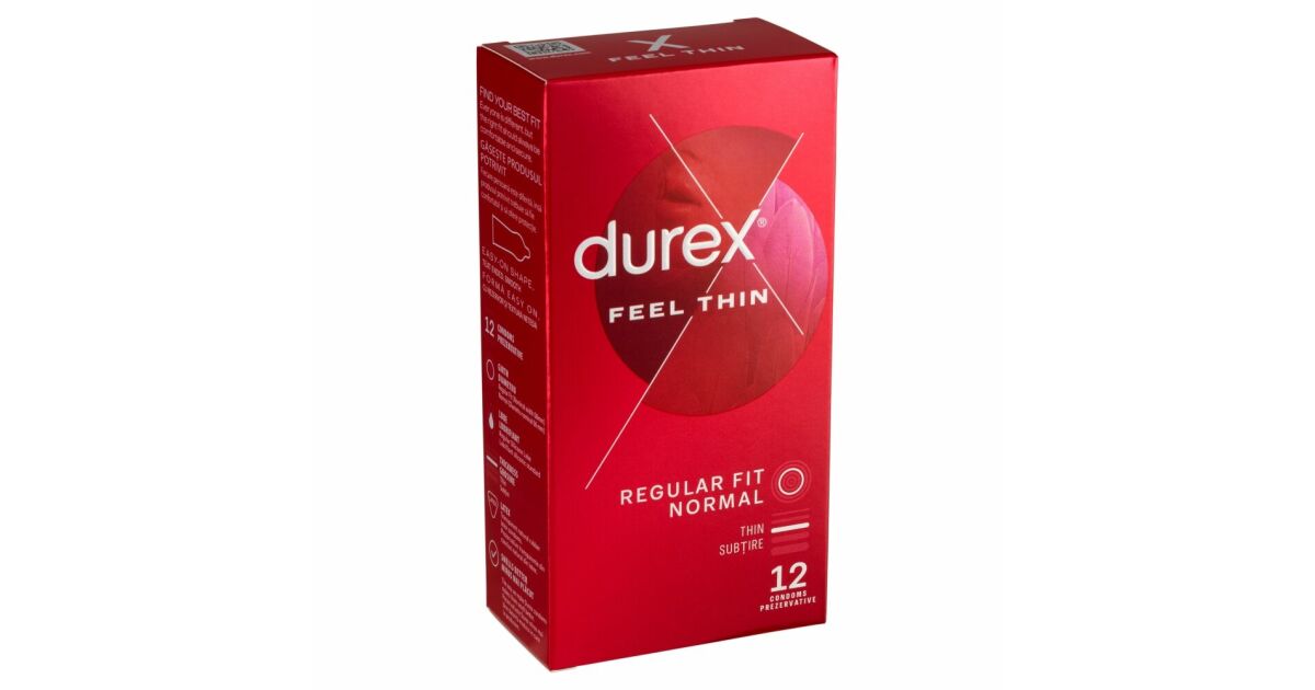 Durex Feel Thin Condom 6x12pcs | Pepita.com