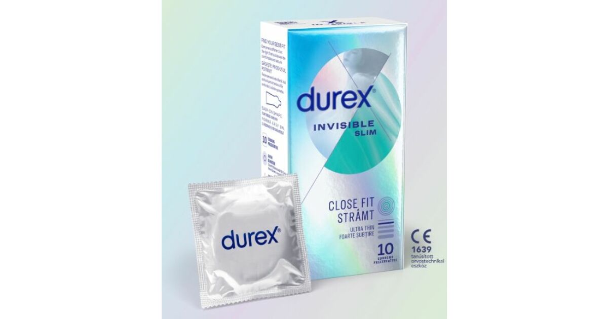 Durex Invisible Slim extrem dünnes Kondom 3x10Stück | Pepita.com