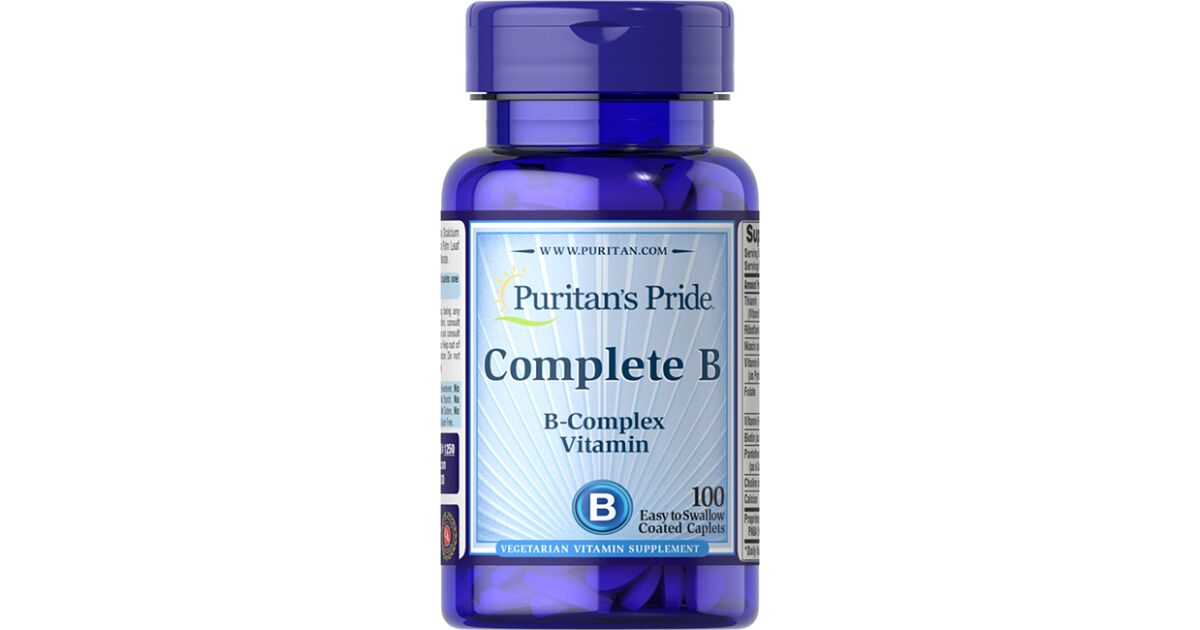 Complete B (Complex de vitamine B) 100 de capsule acoperite | Pepita.com