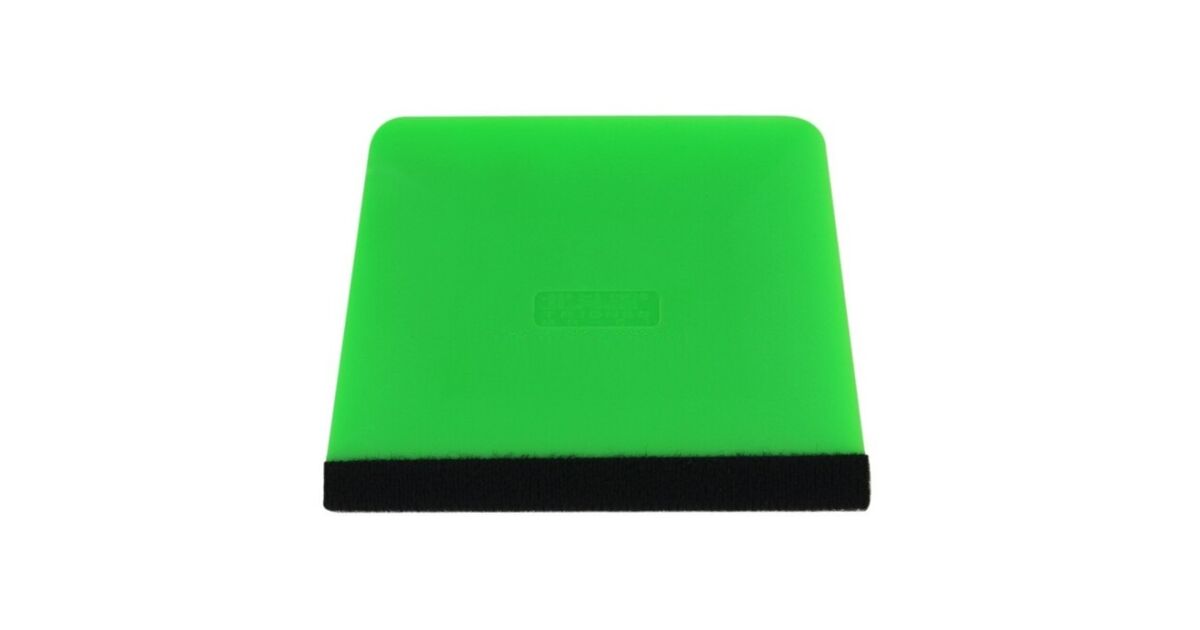 Racleta cu velur pentru colantare folie autocolant, model trapez ...