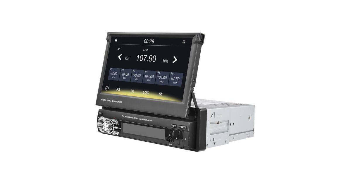 Podofo Autómonitor 7 Carplay Android Auto Autóhoz 12V Hdmi Csatlakozó ...