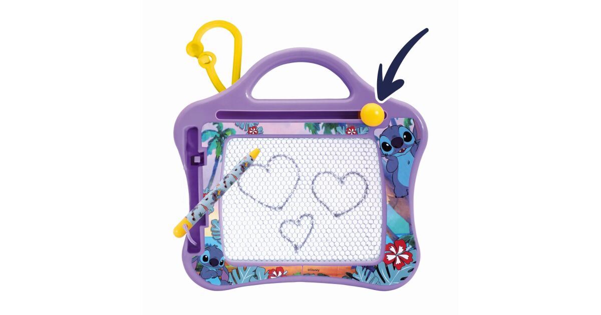 Mágneses Írótábla Magic Scribbler Utazó Disney Stitch | Pepita.hu
