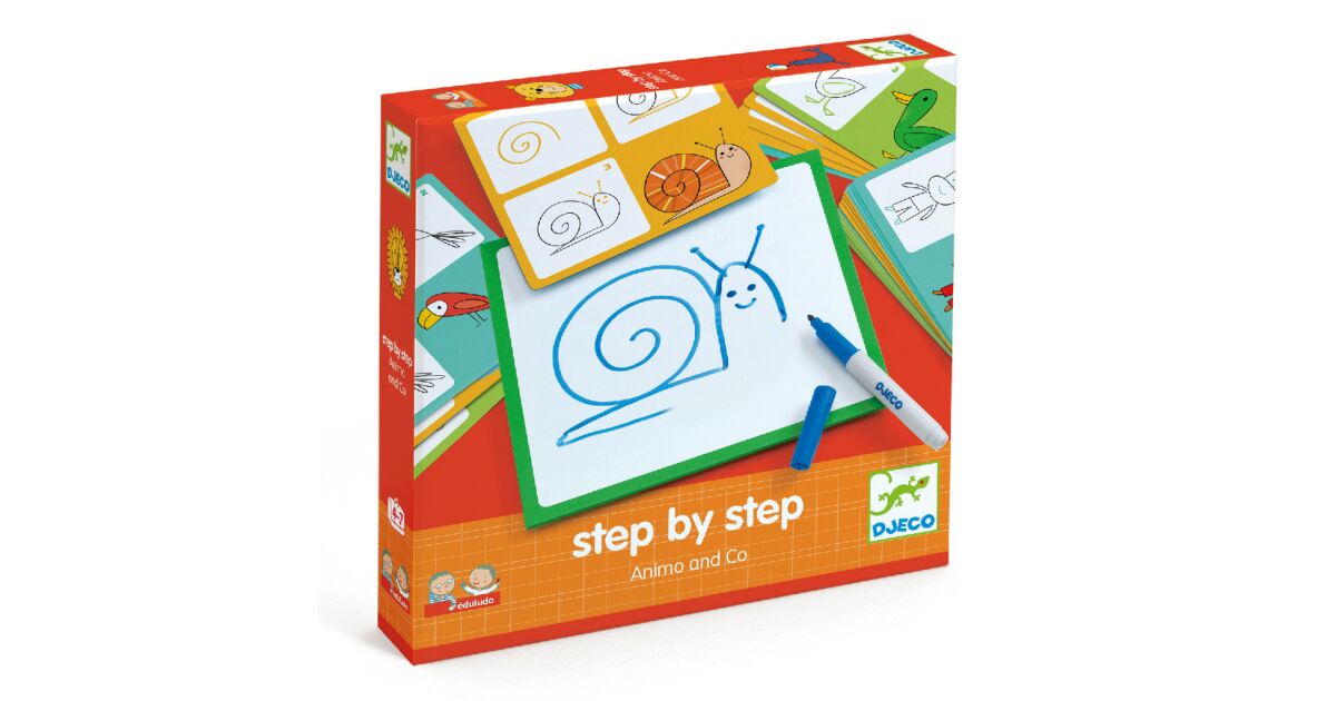 Rajzolás lépésről lépésre - Állatok - Step by step Animals and Co ...