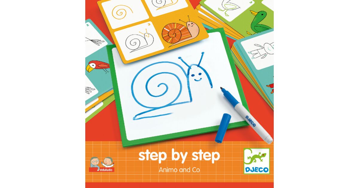 Rajzolás lépésről lépésre - Állatok - Step by step Animals and Co ...