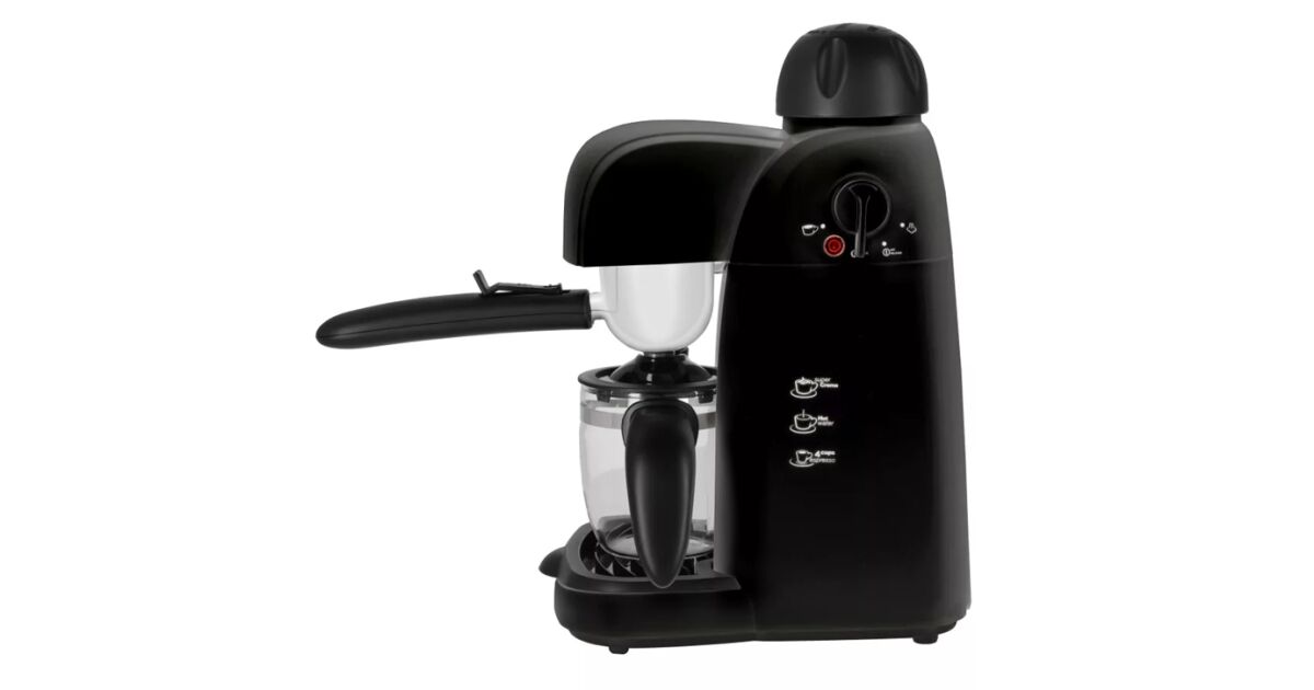 Amica CD 1012 Espris Kaffeemaschine, schwarz | Pepita.com