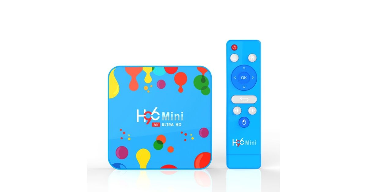 MiniPC TV Box Techstar® H96 Mini H6 4GB RAM + 128GB , 6K Ultra HD, HDR ...