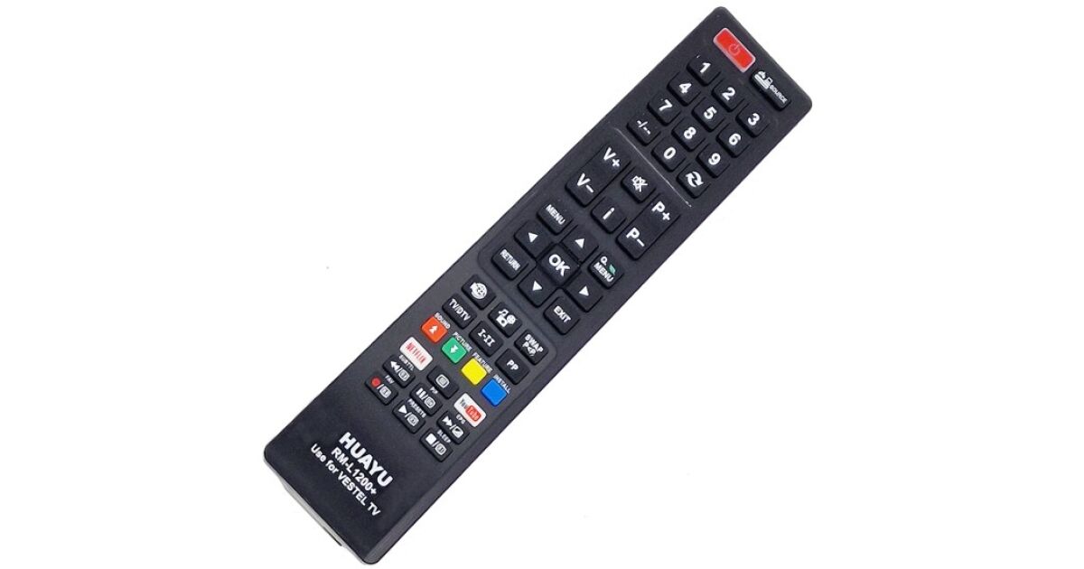 RM-L1200+ Univerzális távirányító LCD AKAI, DIGIHOME, FINLUX, HITACHI ...
