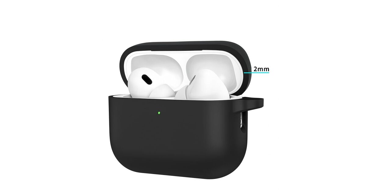 Husa protectie casti wireless, THD, compatibila Apple Airpods Pro 3 ...