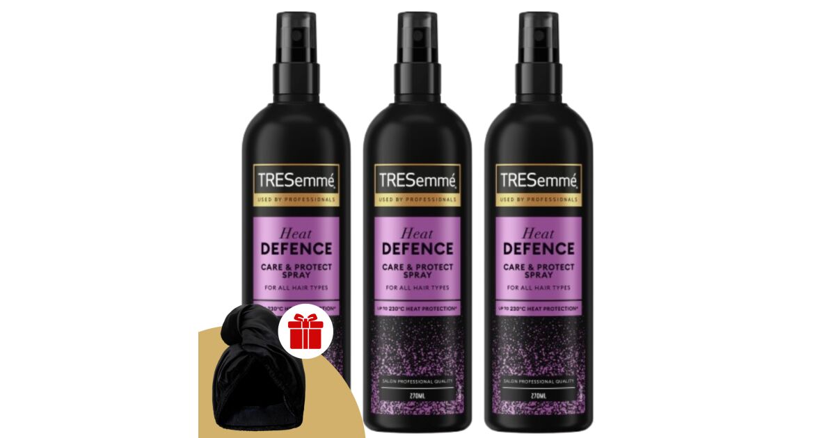 TRESemmé Термозащитен спрей за всички типове коса 3x270ml + подарък ...