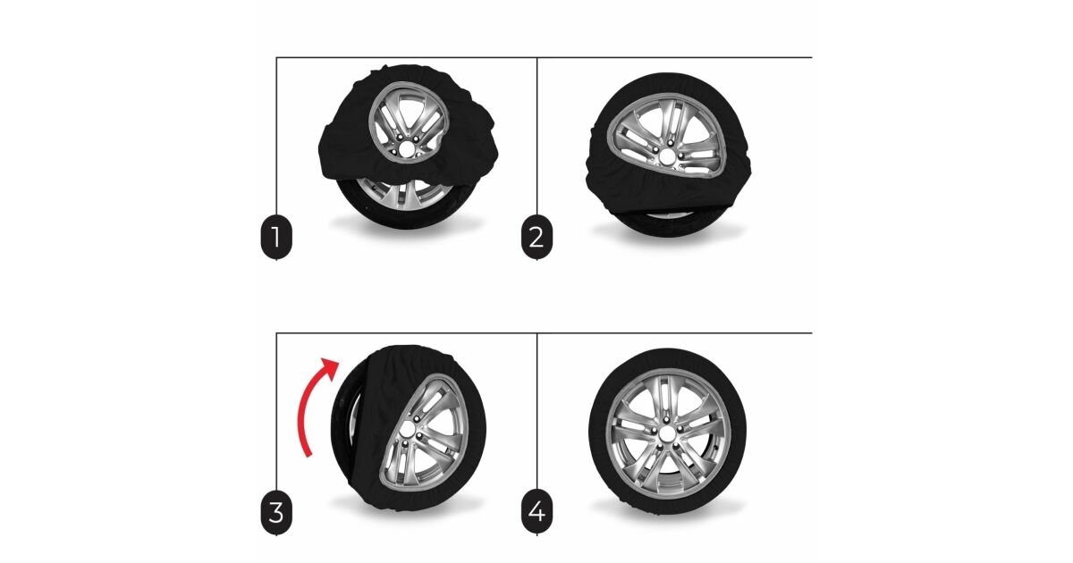 DAC Easy Go Schneesocken XL - 225/45 R19, Textile Schneeketten ...
