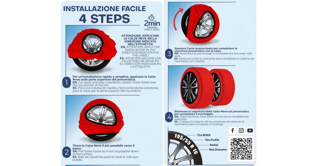 Lanturi auto textile, huse antiderapante 185/45 R15, DAC Active Series ...