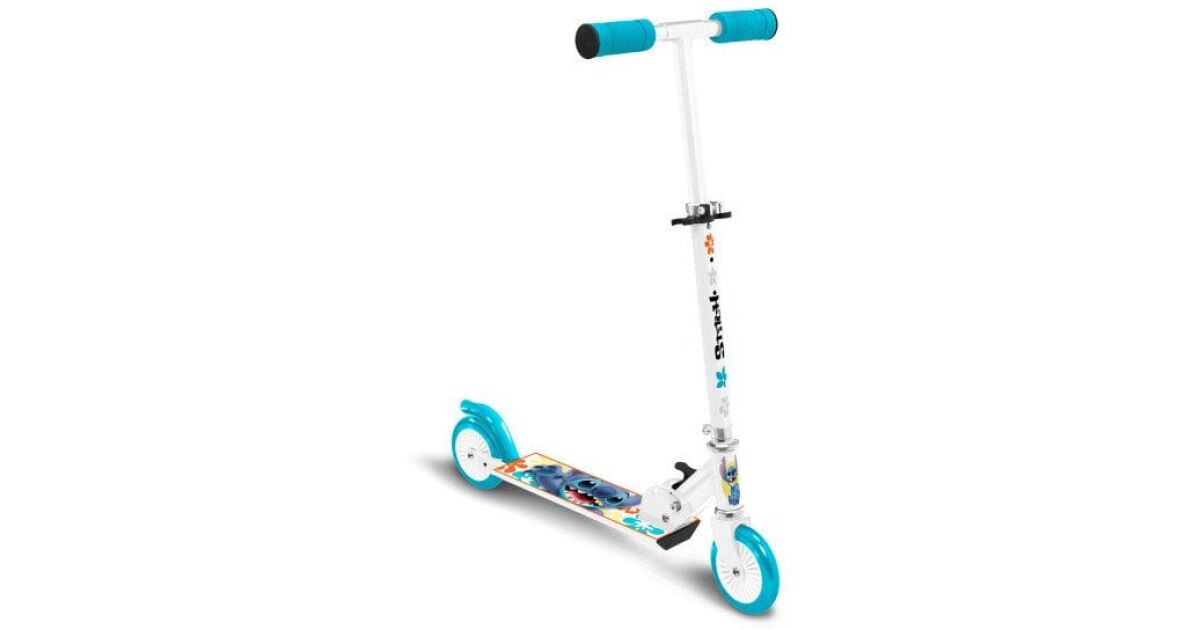 Pulio Disney Stich 2 kerekű gyerek roller (Max 50kg ) - Fehér/Kék ...
