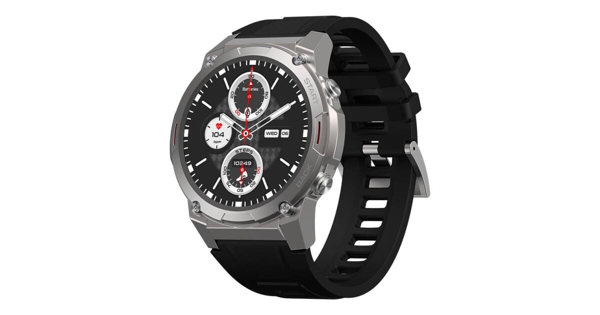 Zeblaze Vibe 7 Pro okos óra ezüst (VIBE 7 Pro Silver) (VIBE 7 Pro ...