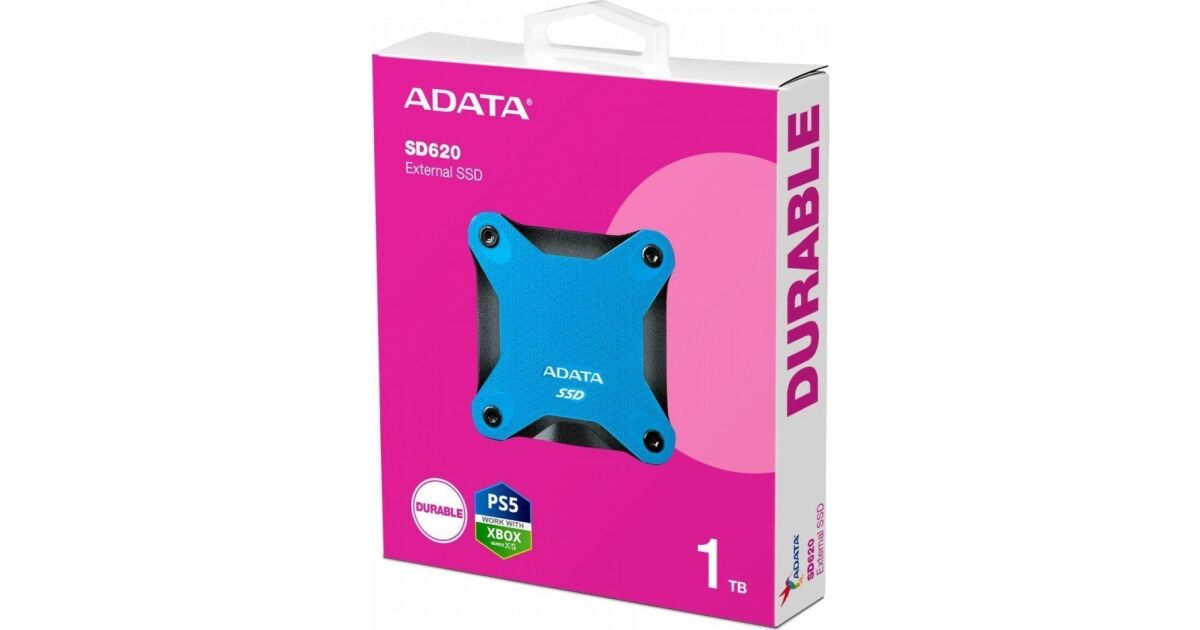 ADATA SD620 1 TB Micro-USB B 3.2 Gen 2 (3.1 Gen 2) Kék (SD620-1TCBL ...