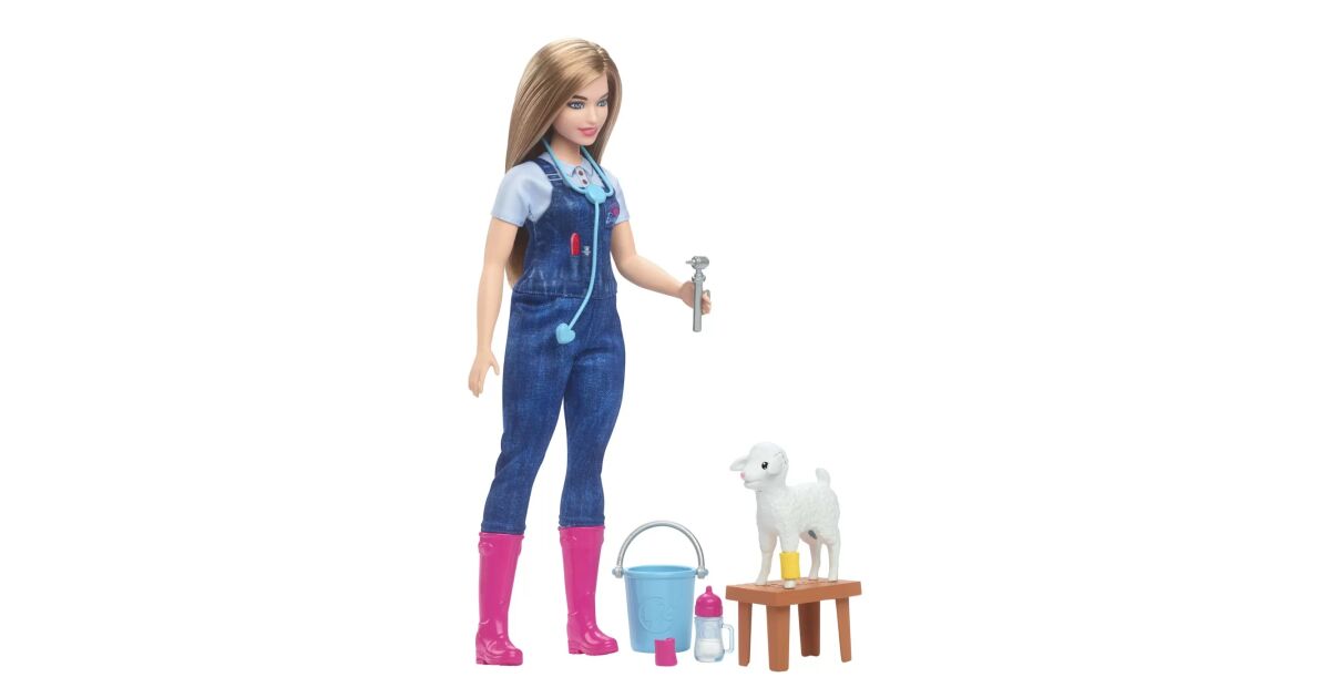 Papusa BARBIE You Can Be - Medic veterinar | Pepita.com