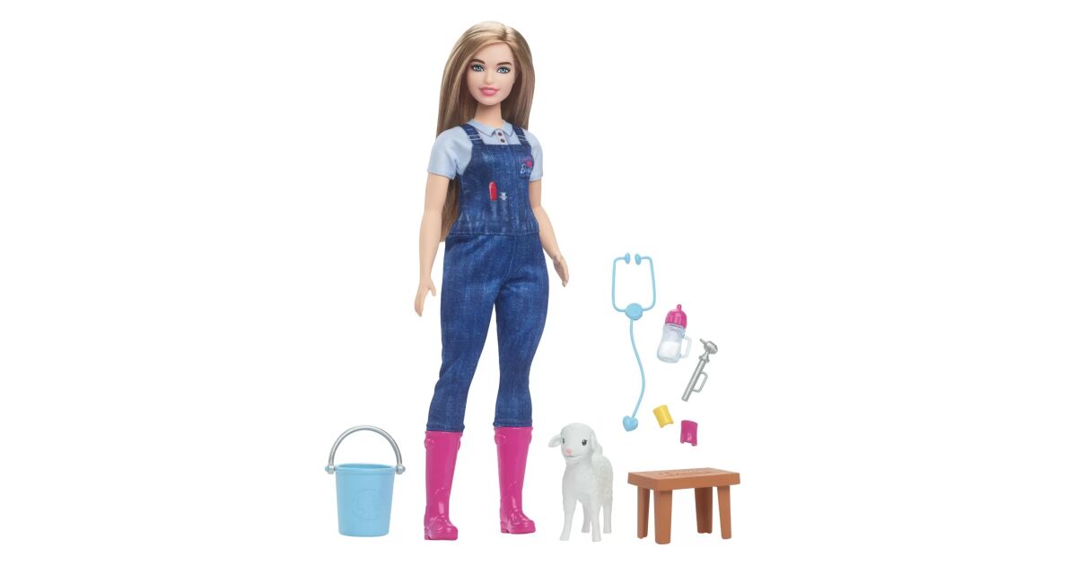Papusa BARBIE You Can Be - Medic veterinar | Pepita.com