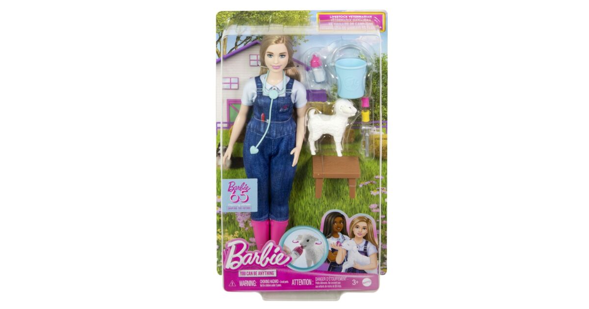 Papusa BARBIE You Can Be - Medic veterinar | Pepita.com