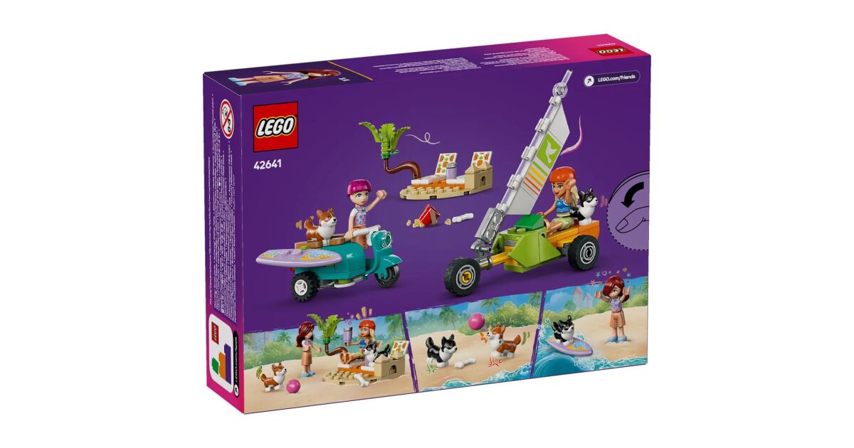 LEGO Friends Kutyás szörf- és robogóskalandok 42641 | Pepita.hu